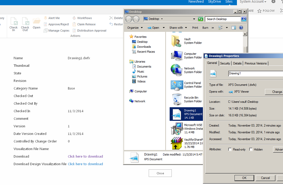 .dwfx file at shrepoint website, it is opening with a .zip file.Please ...