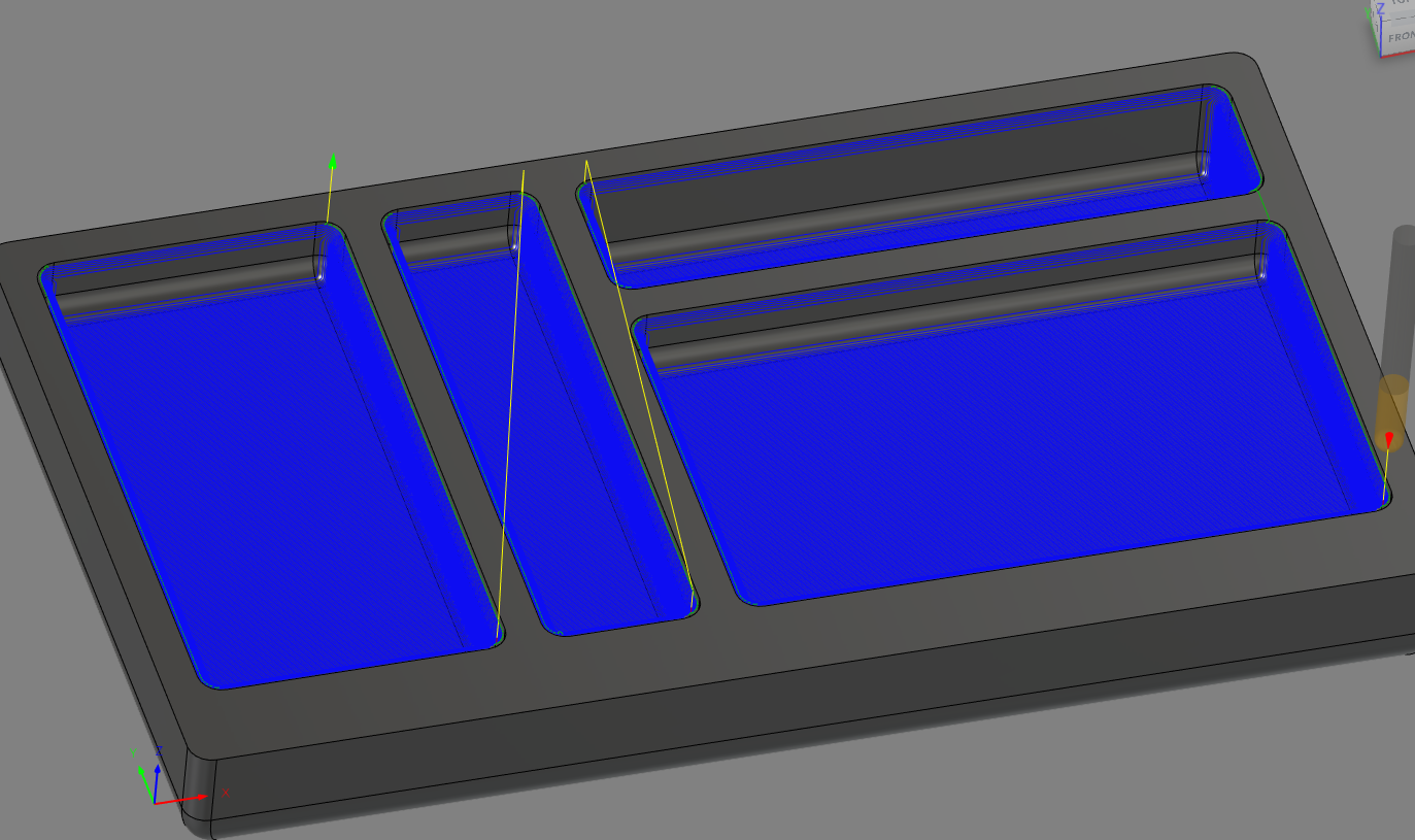 Solved: Parallel 3d not removing stock left over from previous Adaptive pass - Autodesk Community
