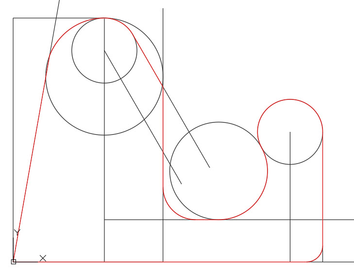 How to draw tangent at an angle? - Autodesk Community