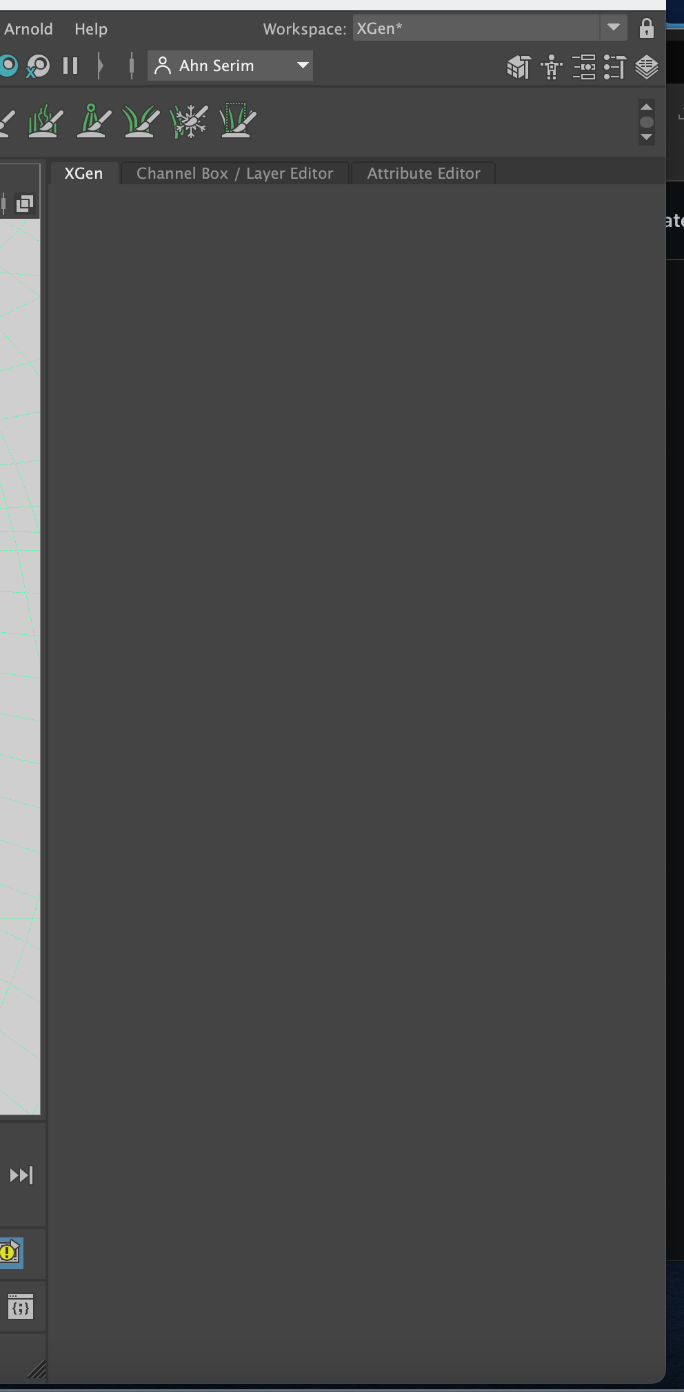 empty tab in xgen - Autodesk Community