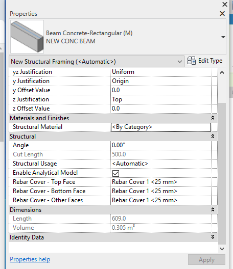 Solved: can you assign a material to a structural beam family? - Autodesk Community