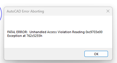 Fatal Error when trying to Animate - Autodesk Community