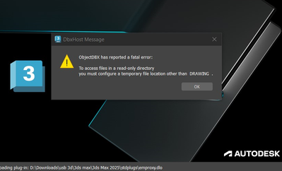 3ds Max fatal error - Autodesk Community