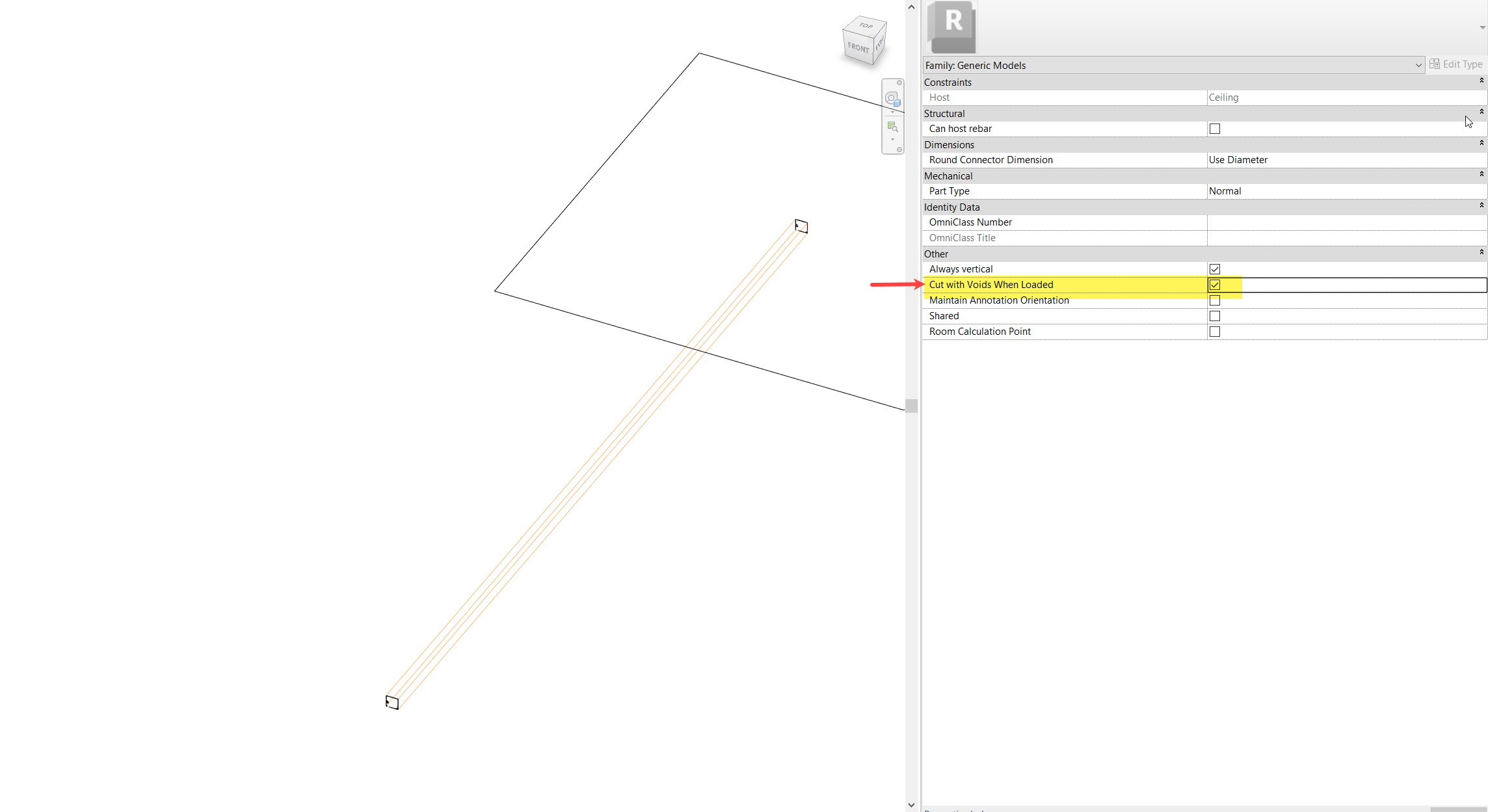 Revit family - void extrusion cutting multiple elements? - Autodesk ...