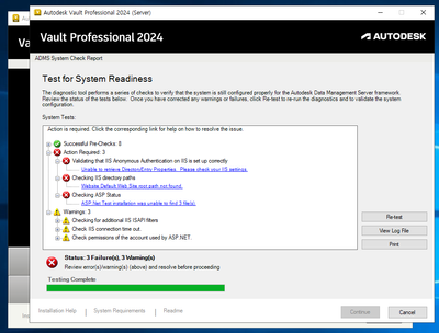 Vault 2024 Reinstall_IIS isuue - Autodesk Community