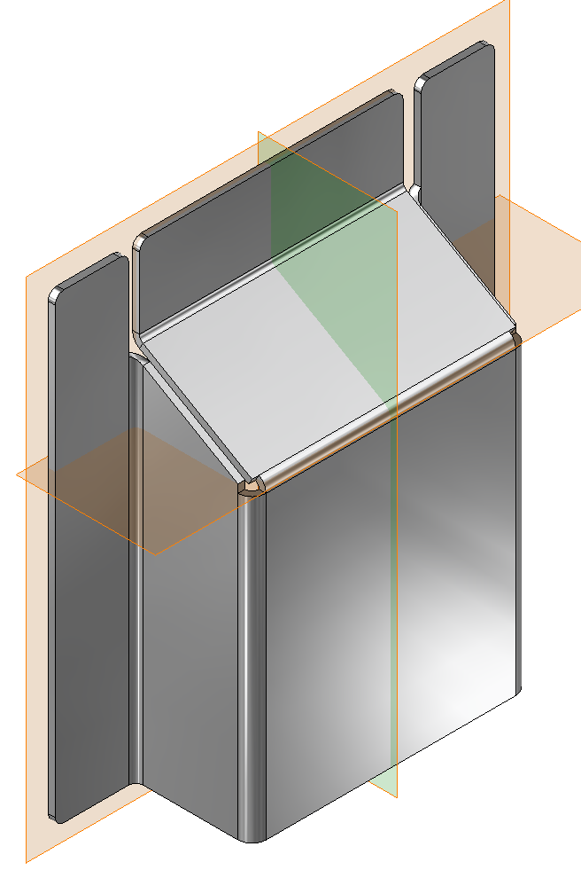 Solved: How would you model this sheet metal box? - Autodesk Community