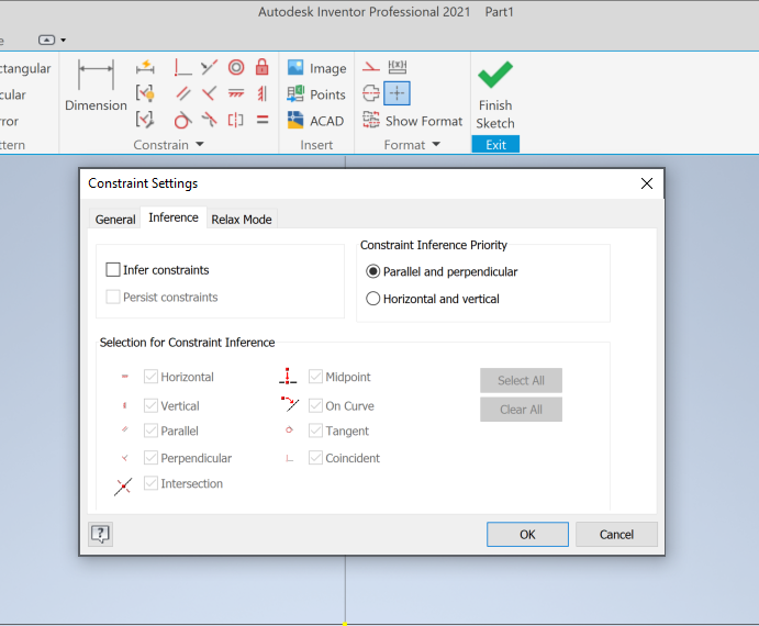 Solved: Infer Constraints in 2024- possible bug or intended change? - Autodesk Community