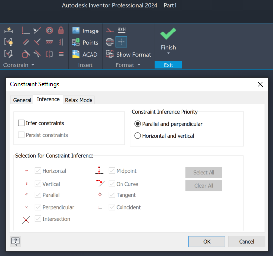 Solved: Infer Constraints in 2024- possible bug or intended change? - Autodesk Community