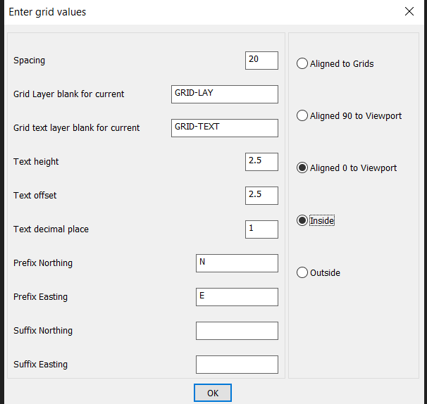 Grid Northing & Easting for layout - Autodesk Community