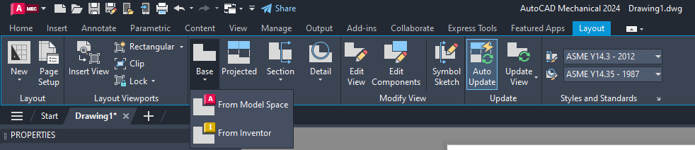 Solved: Linked 2D drawings in AutoCAD model space from 3D model in the ...
