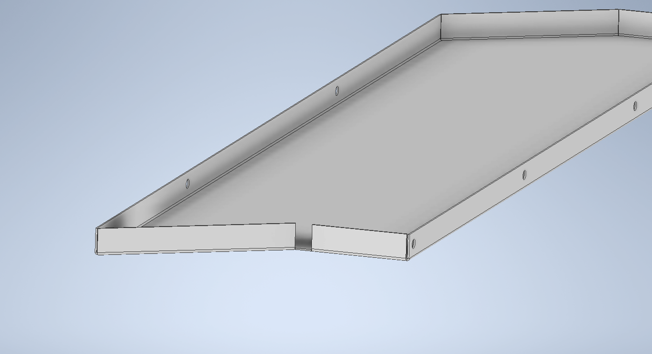 Folded panel with flanges that clash on unfold - Autodesk Community