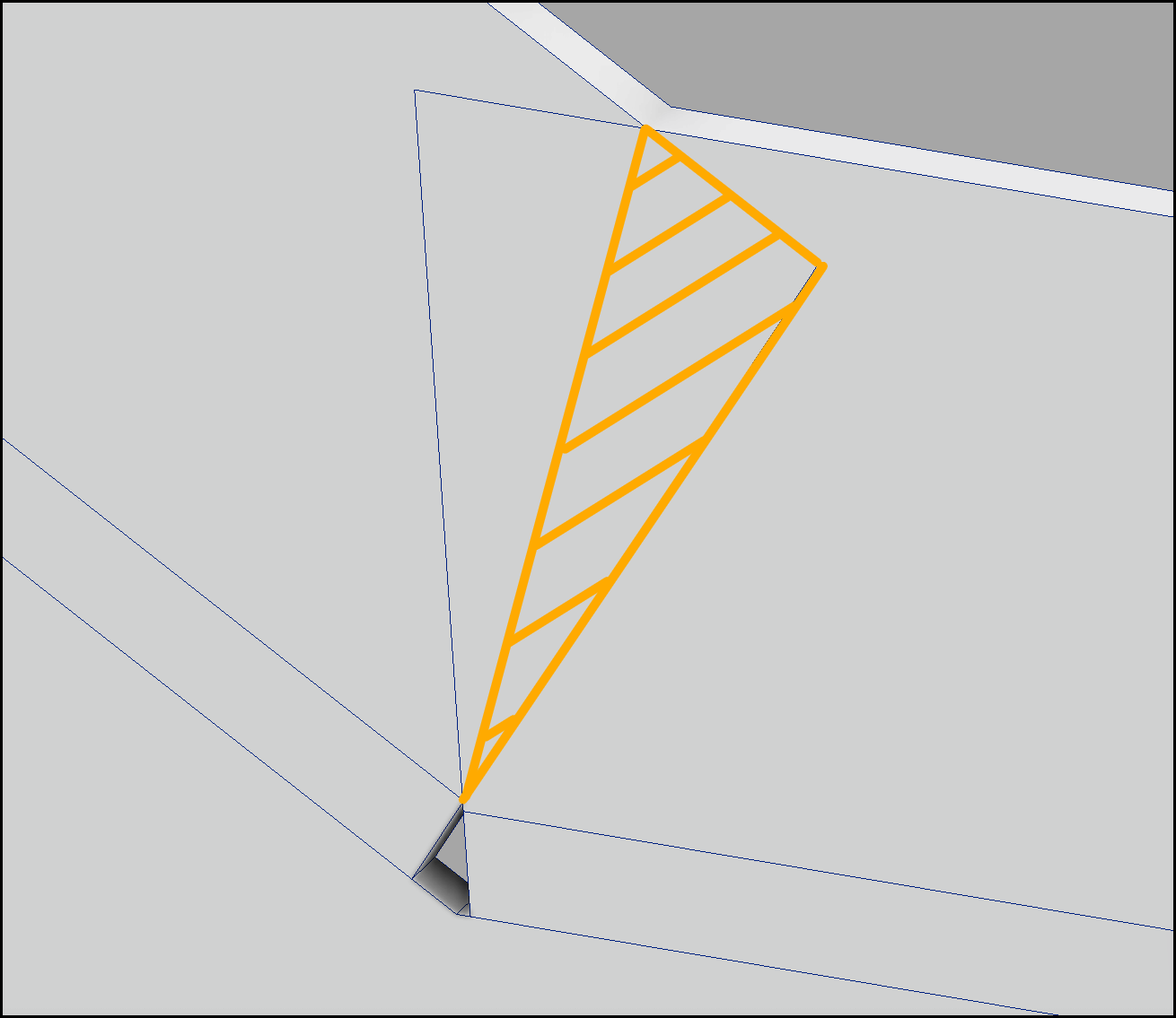 Folded panel with flanges that clash on unfold - Autodesk Community