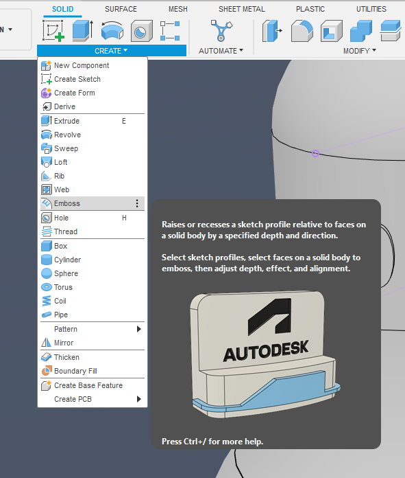How to extrude 'cut' projected geometry - Autodesk Community