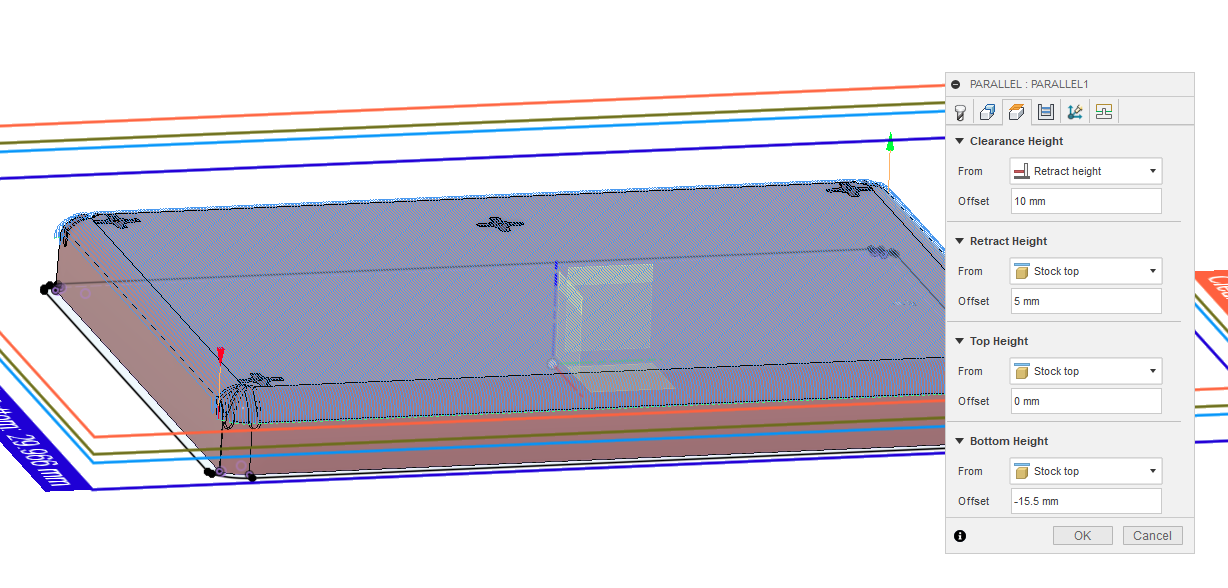 Toolpath for "contour" including a vertically rounded edge - Autodesk Community
