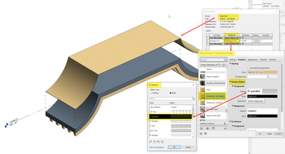 How can I put these interior timber slats on the interior of my curved roof? - Autodesk Community
