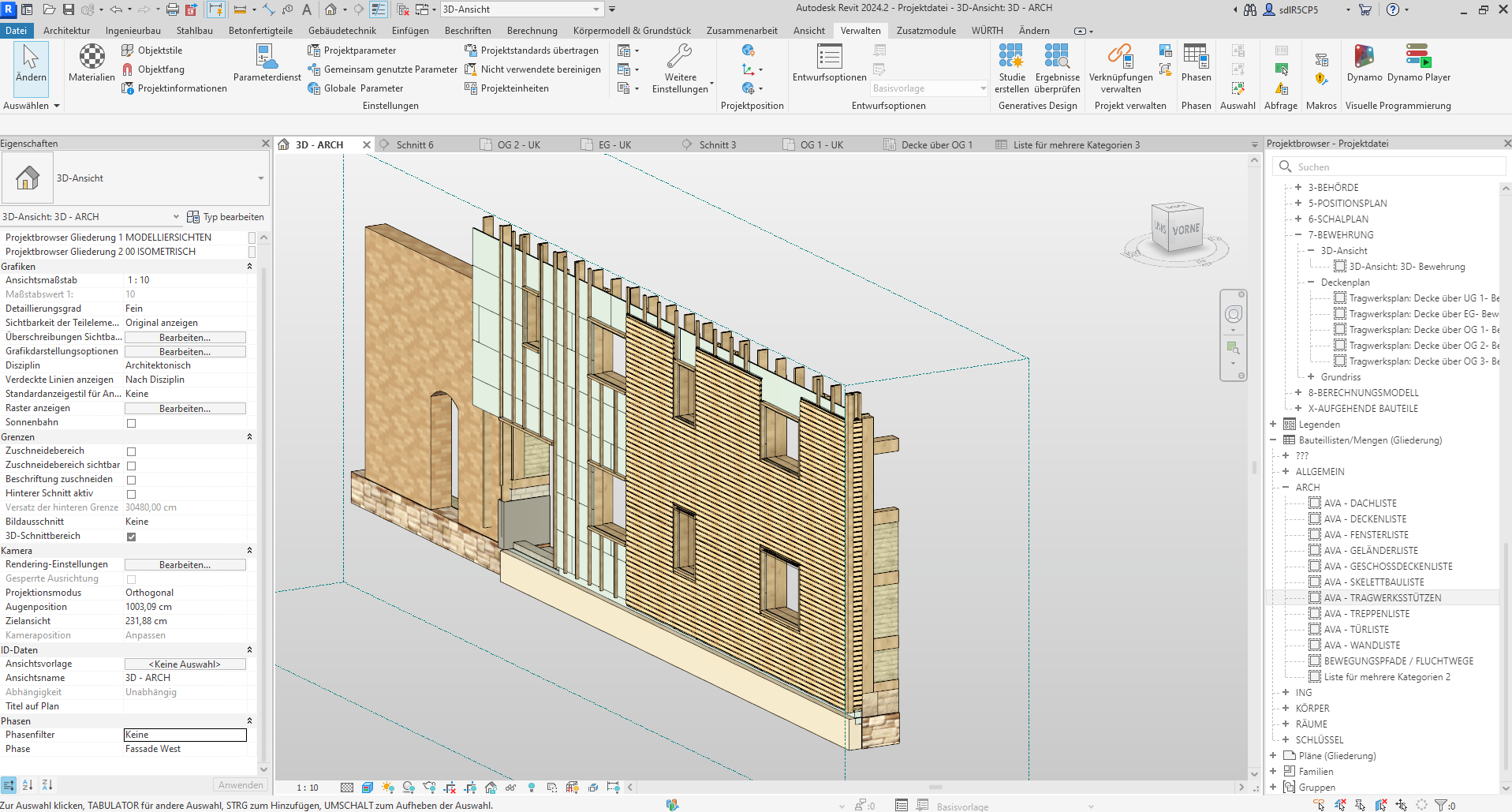 Bauteilliste zur Projektphase - Autodesk Community