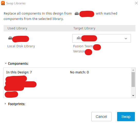 Solved Migration From Eagle To Fusion Swapping Library Issue