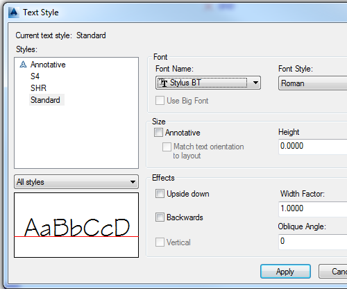 The Lost Art of Drafting and Fonts - Autodesk Community