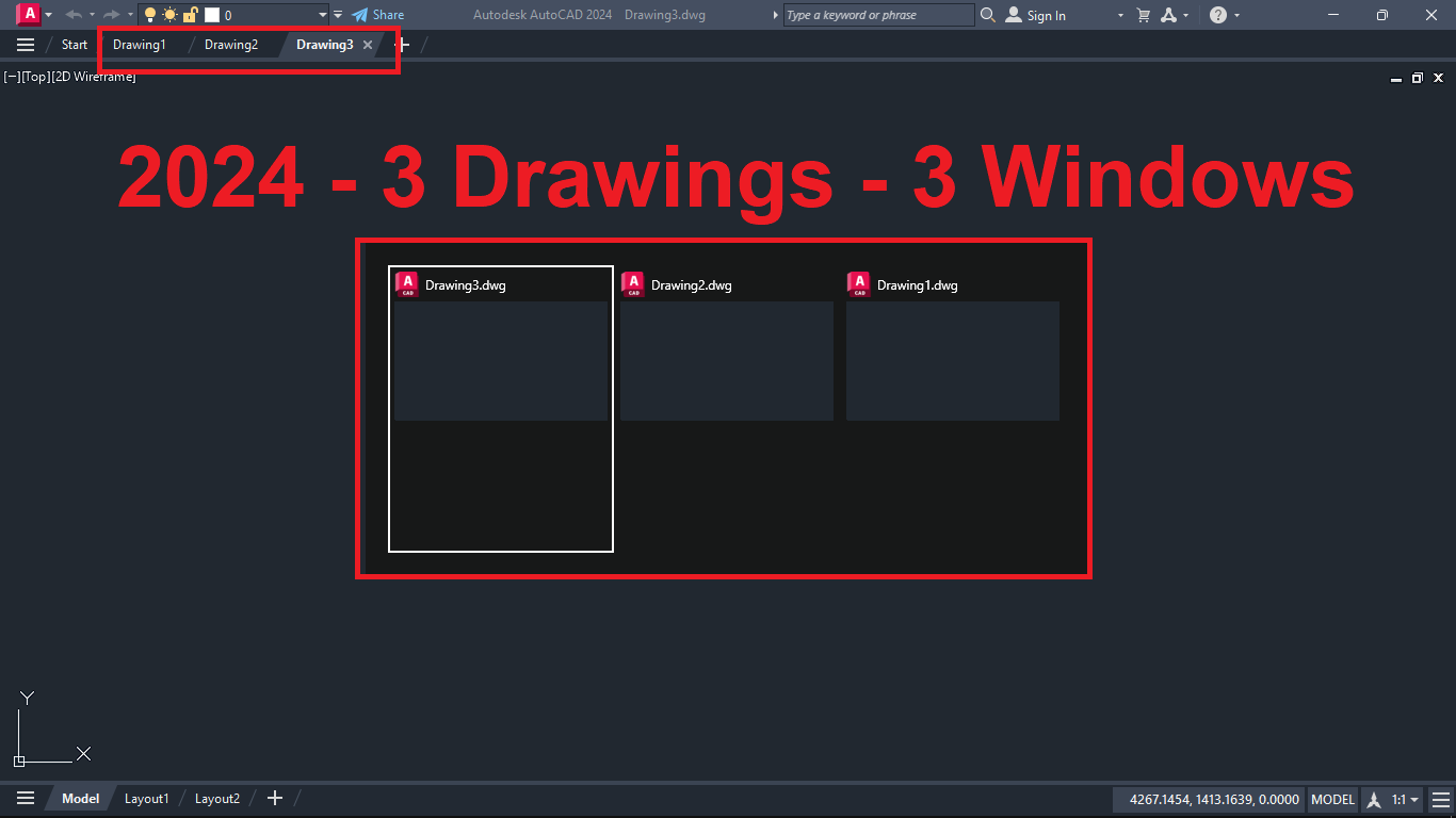 AutoCAD 2025 - Cannot use ALT + TAB to switch between drawings anymore ...