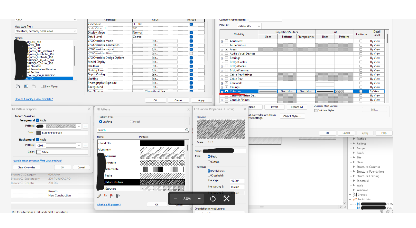 Solved: Hatch of a filled region appears halftone - Autodesk Community
