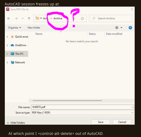 AutoCAD 2025 preset pdf not publishing - Autodesk Community