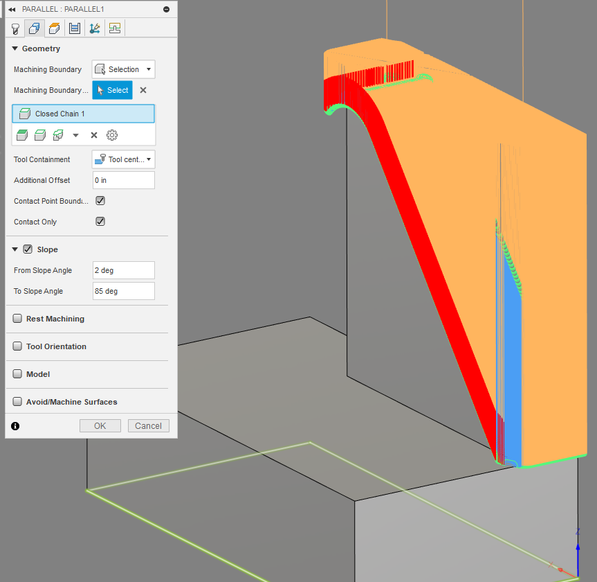 Solved: Parallel slope degree does not do anything - Autodesk Community