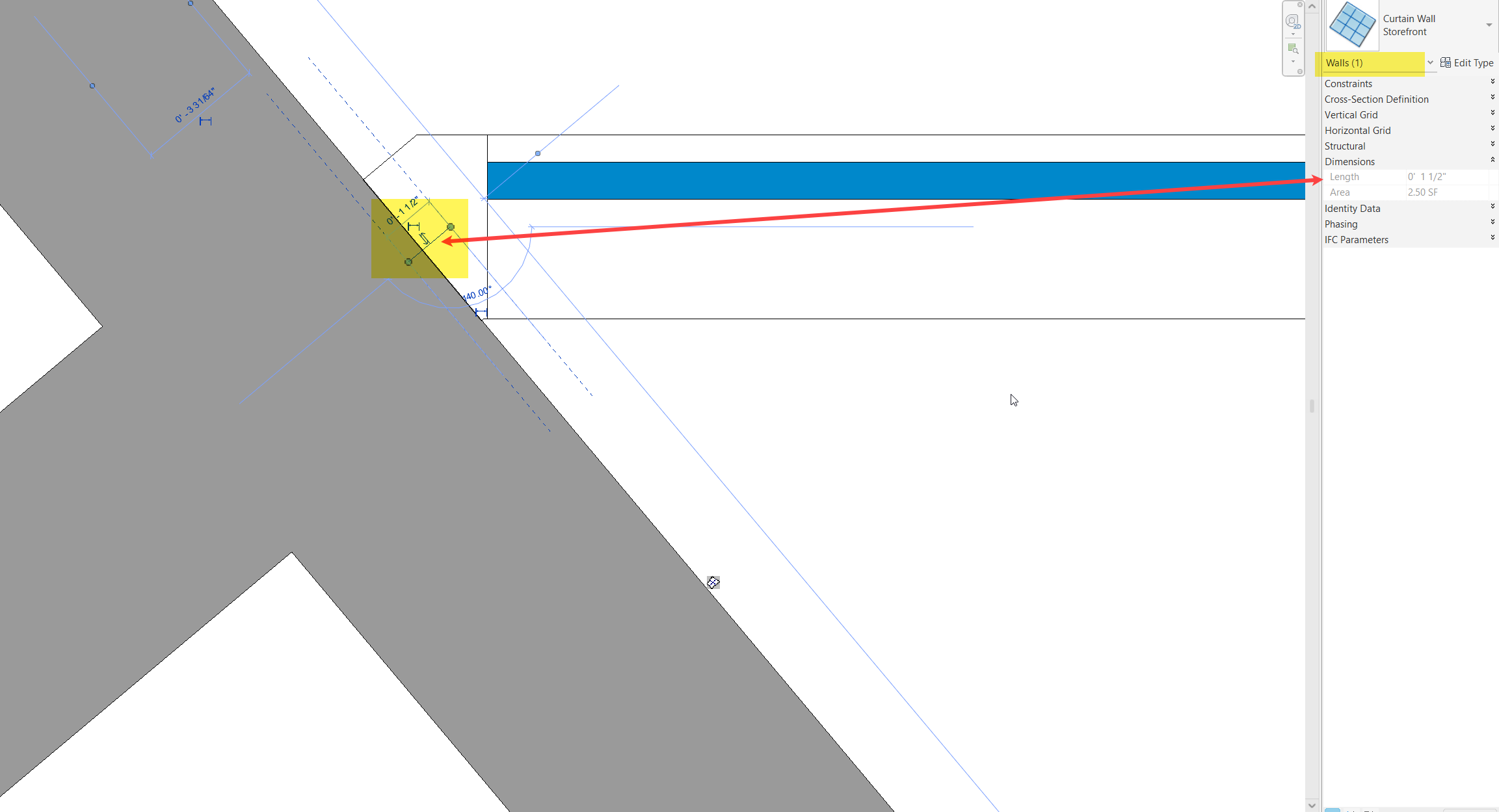 Curtain Walls consistently joining to wrong wall - Autodesk Community