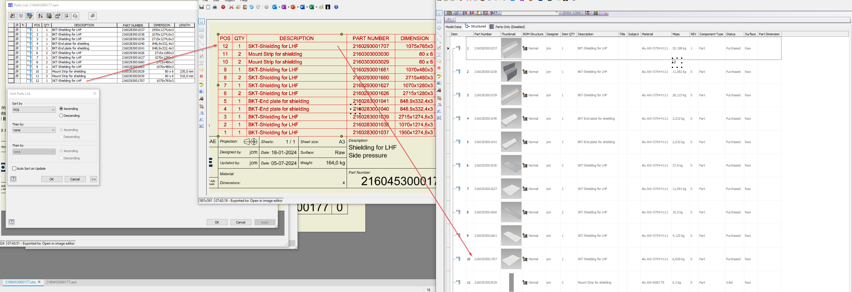 how can this be ? Partlist does not display rigth - Autodesk Community