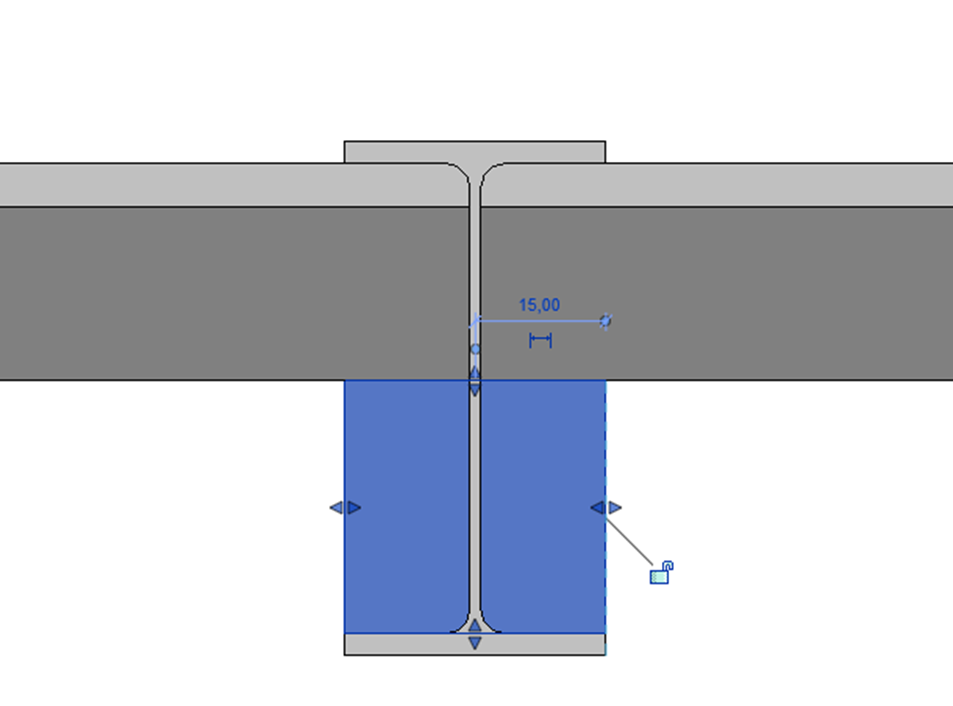Structural framing concrete beam family inside a Structural framing ...