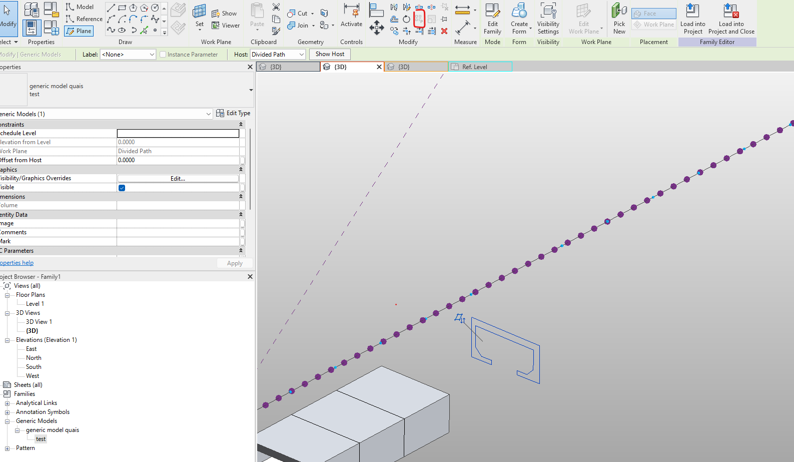 Mass family - repeat option grey out - Autodesk Community