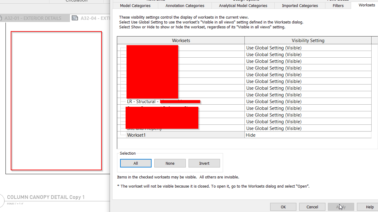 Linked Workset VGOs - Autodesk Community