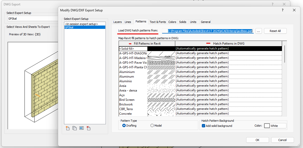 hatch in perspective do not export to dwg - Autodesk Community