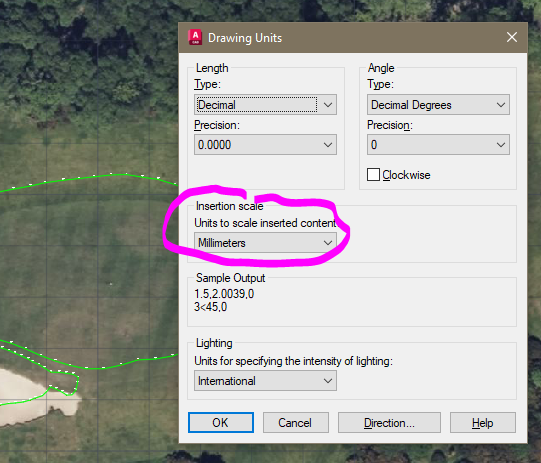 Solved: Geographical locations not scaling correctly autoCAD - Autodesk Community