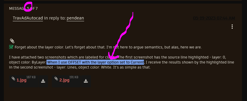 Solved: Offset To Current Layer Doesn't Always Work - Autodesk Community