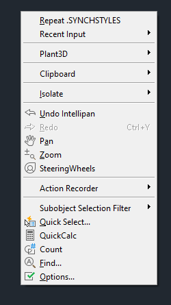 Solved: Plant 3D selection settings disappeared - Autodesk Community