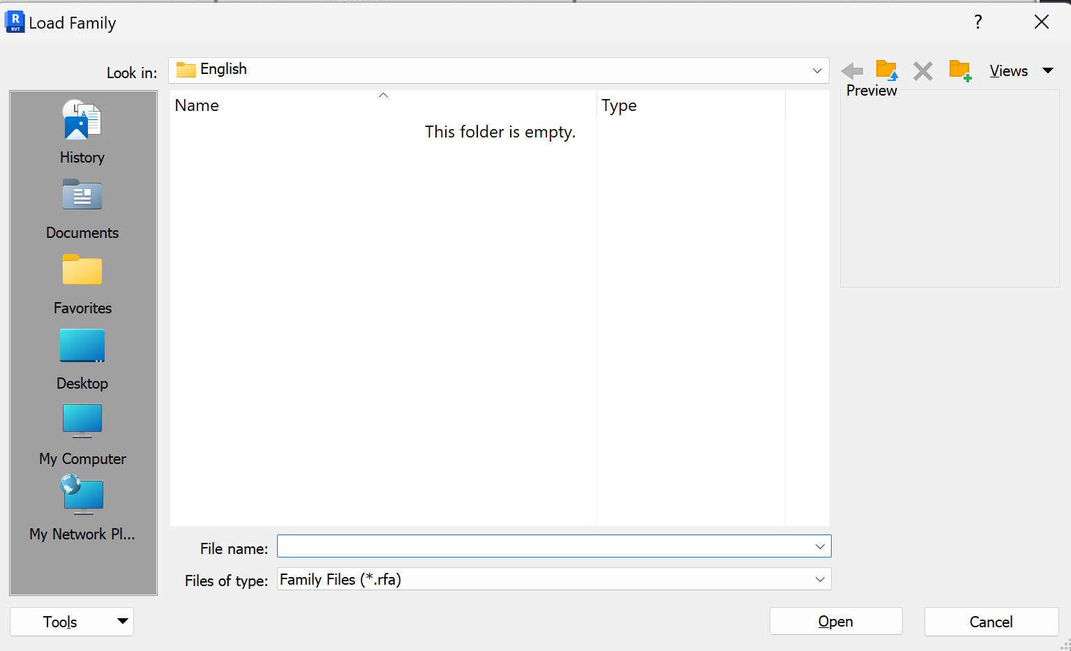 Solved: How to create a metric library with the correct families within that library folder ...