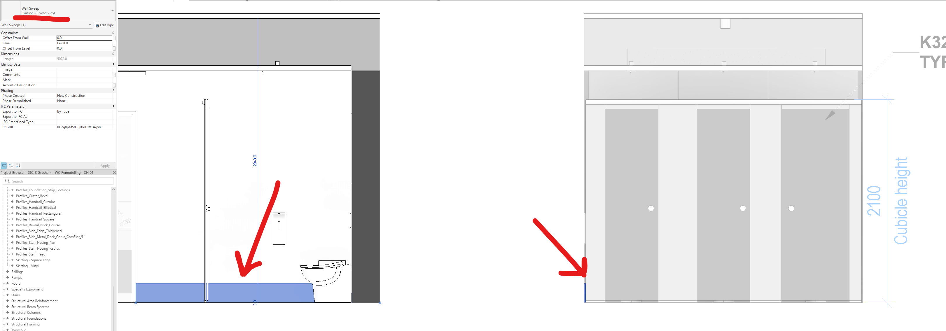 Solved: Dupicated Wall Sweep Profile Not Showing Revised Geometry/Profile - Autodesk Community