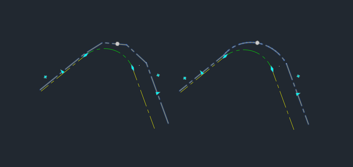 Offset Alignment - add "Curve" transition for widening - Autodesk Community