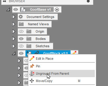 Solved: Inserted component can't be moved- new issue!? - Autodesk Community