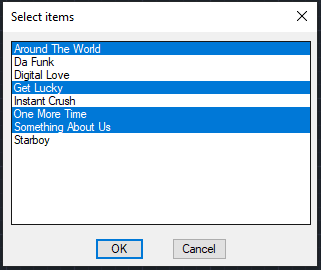 Solved: List selections output to attribute or field - Autodesk Community