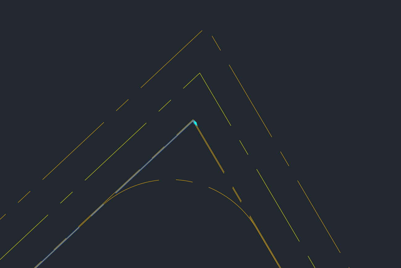 Change radius of offset alignment - Autodesk Community
