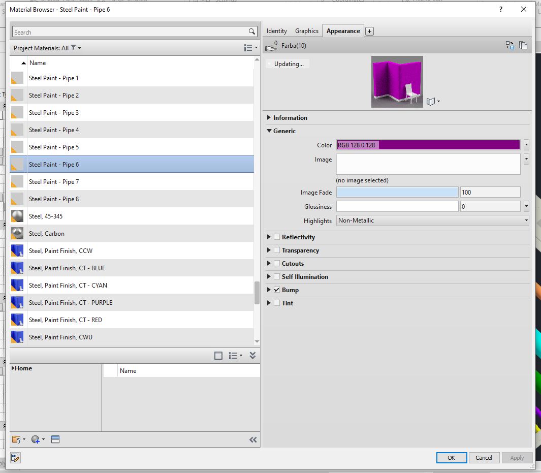 Missing colors Revit - Inventor - Autodesk Community