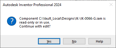 Suppress File Is Read-Only Or In Use Message - Autodesk Community