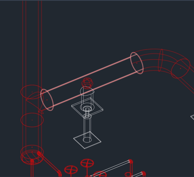 Pipe support on pipe support symbol not shown in isometric drawing ...