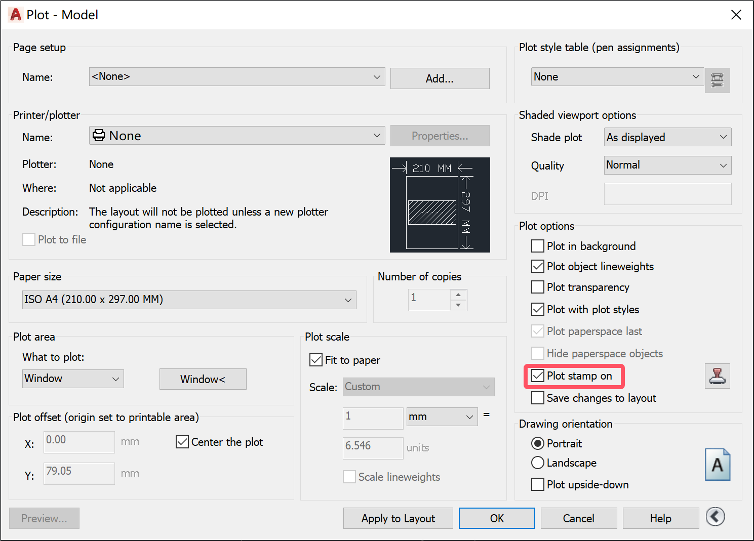 Cannot print to PDF using the API when set to turn on plot stamp, bug? - Autodesk Community