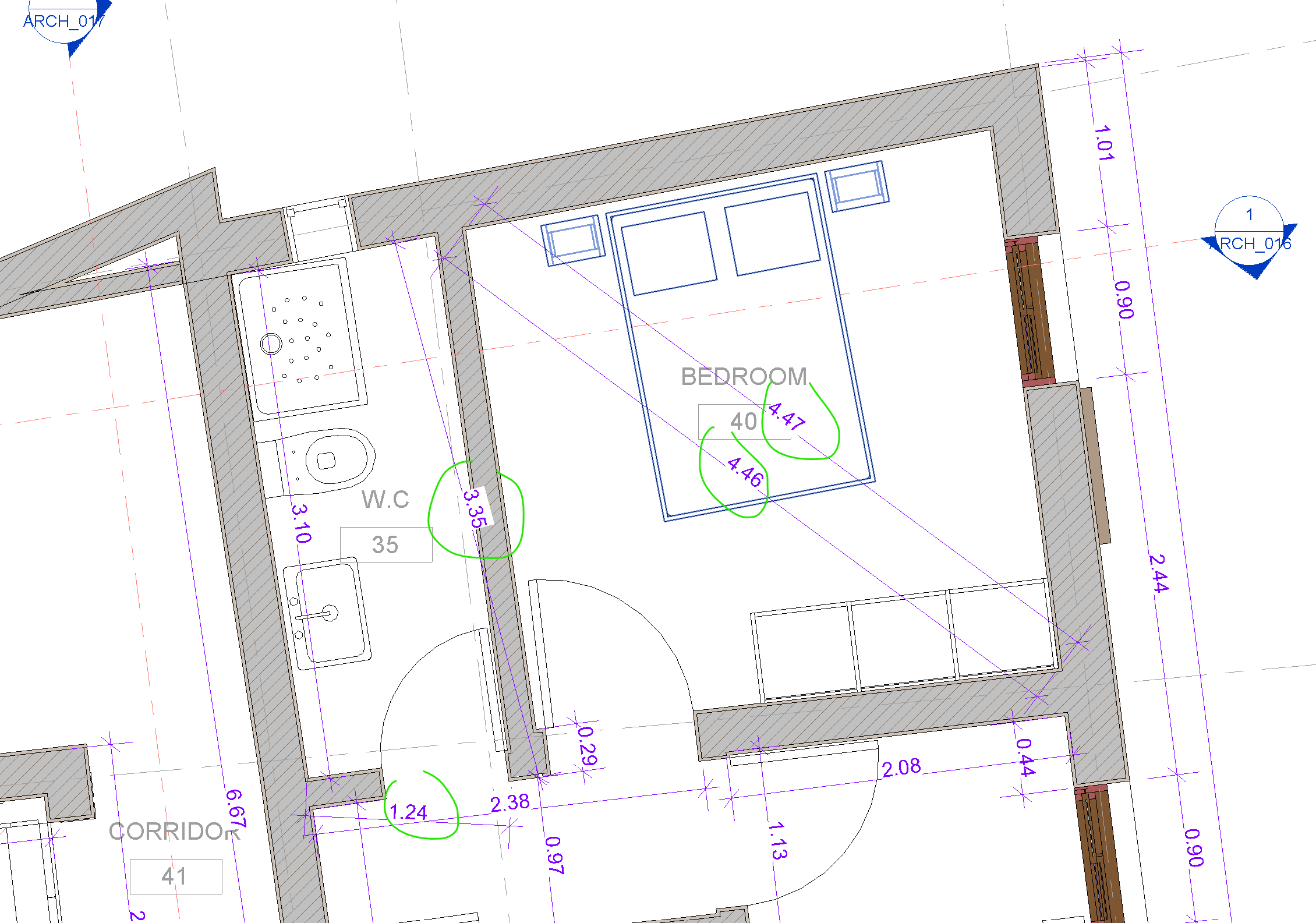 Revit 2023 Dimensions Change angle or Auto Snap problem - Autodesk ...