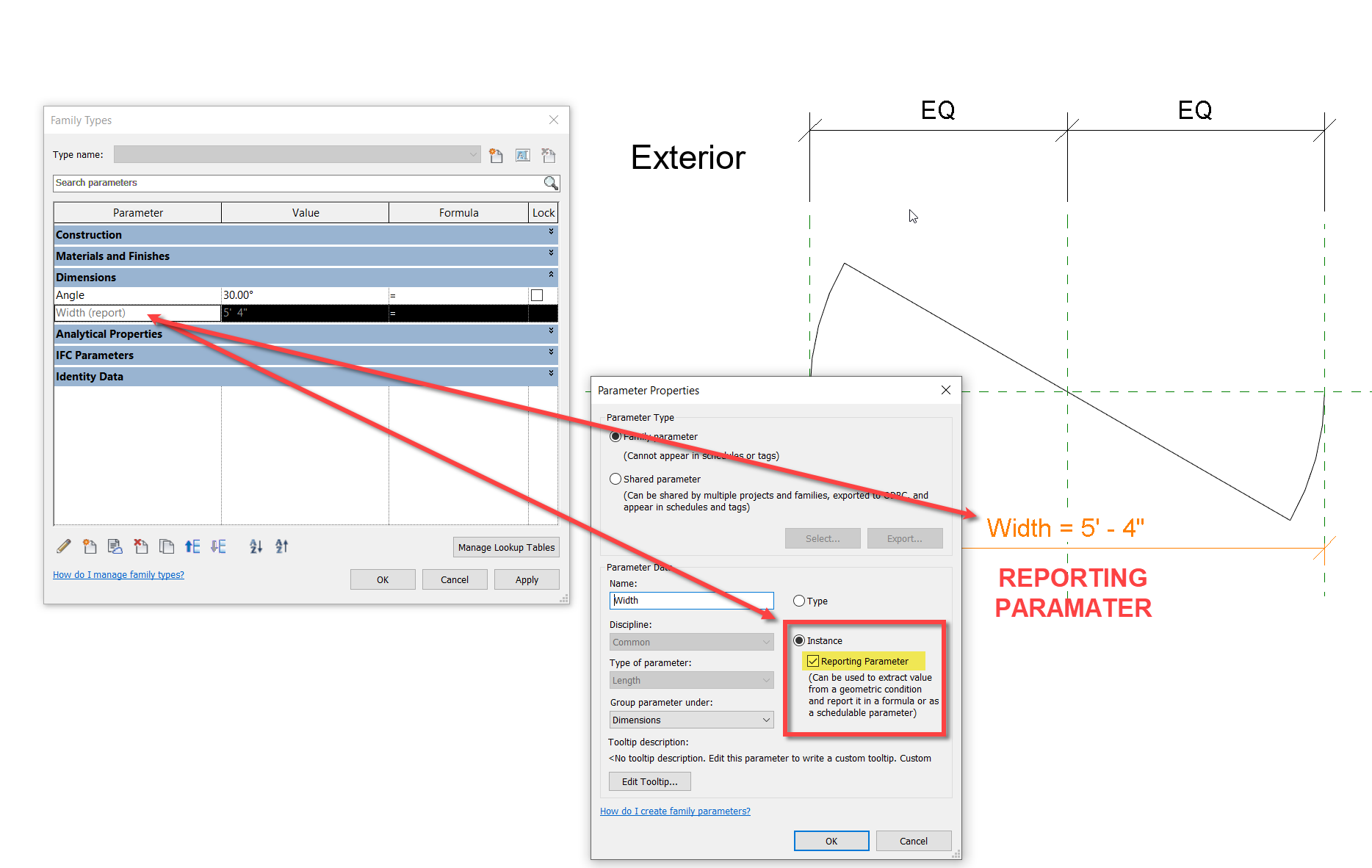 How to Add and Maintain Parametric Annotation Lines in a Curtain Wall ...