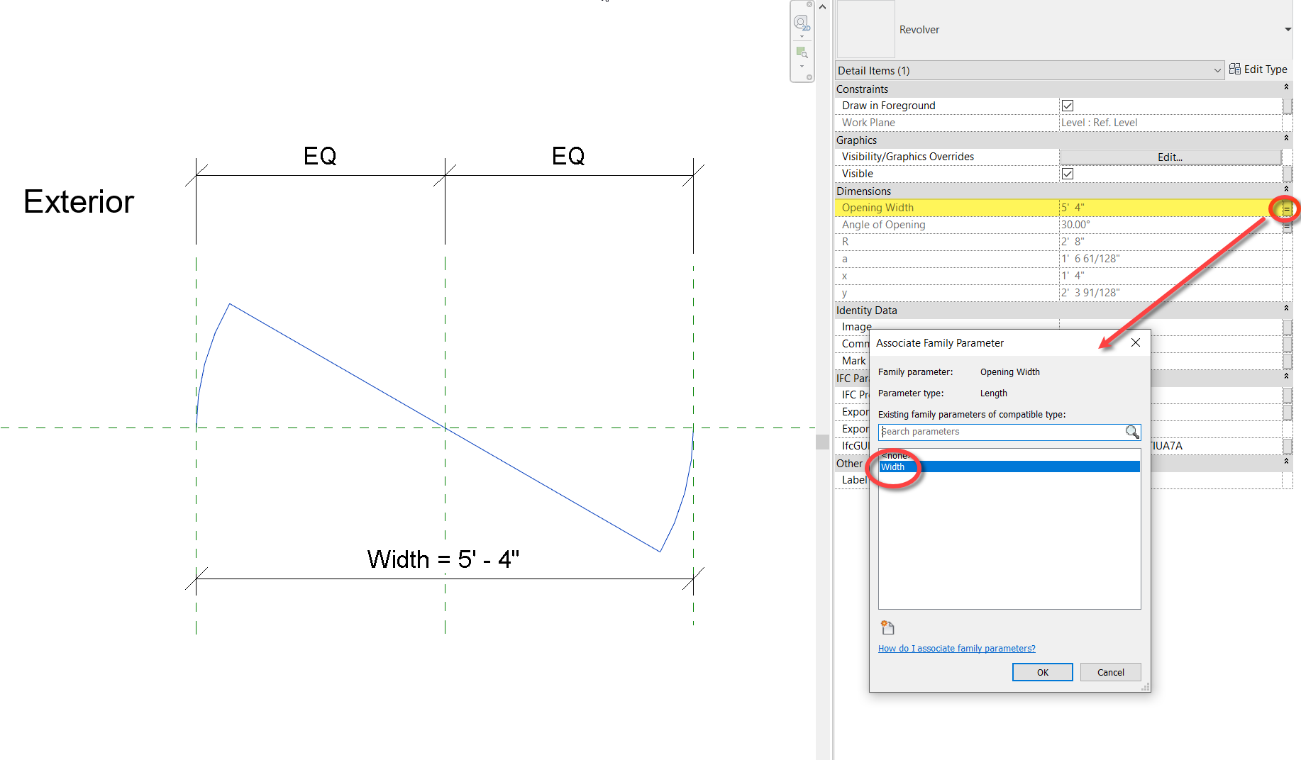 How to Add and Maintain Parametric Annotation Lines in a Curtain Wall ...