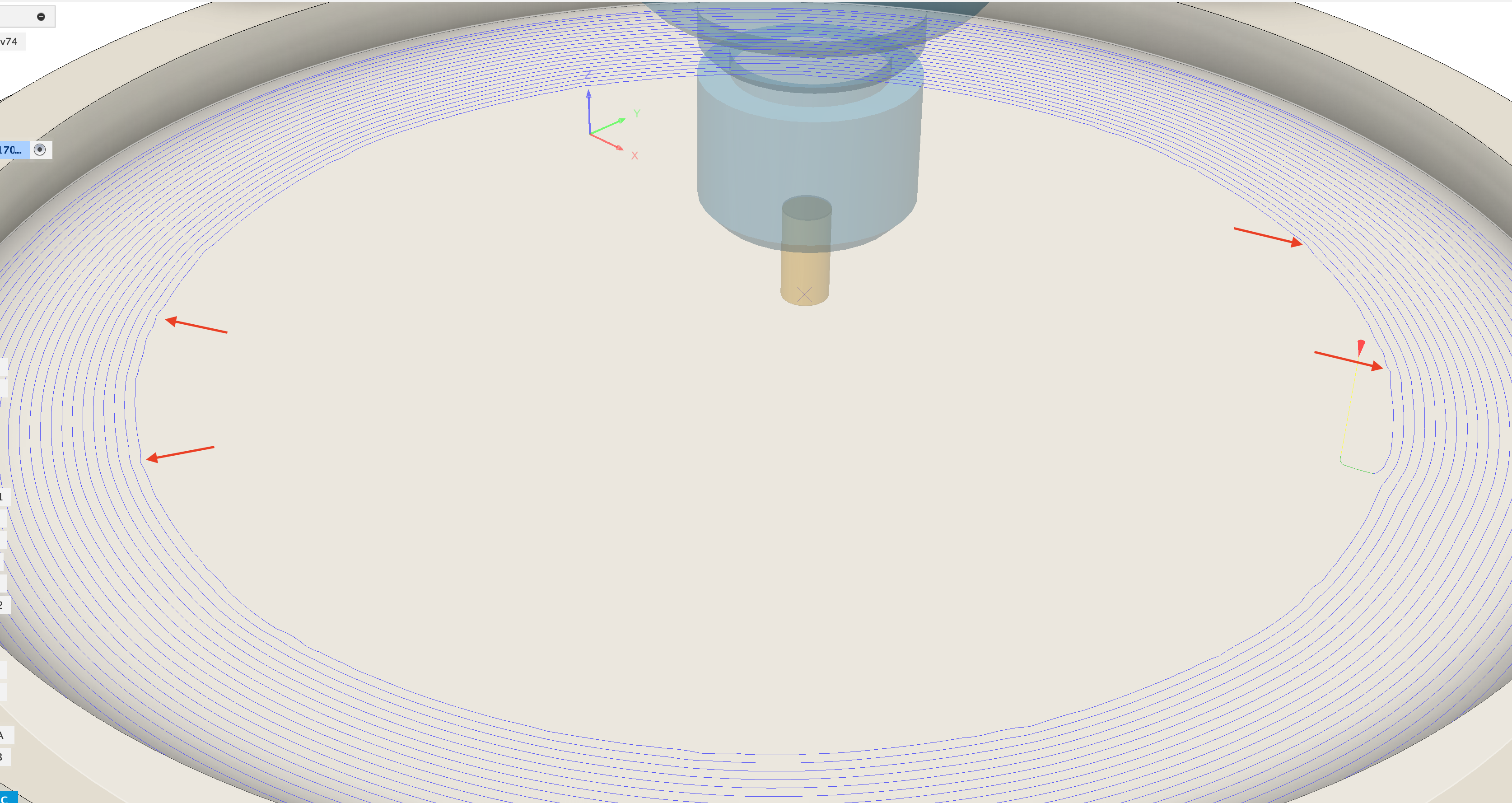 3D Adaptive: Jagged cutting moves that should be smooth - Autodesk ...