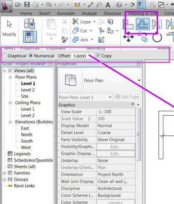 Solved: Revit Offset Input Box Gone - Autodesk Community